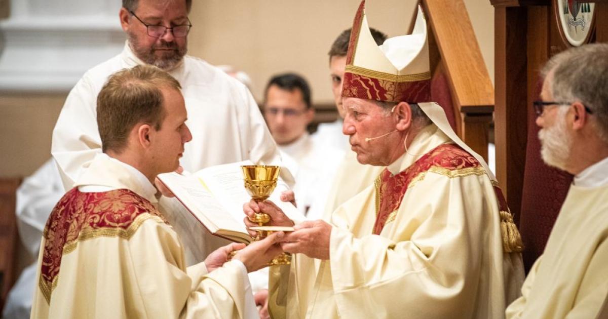 Father Matthew Gembrowski ordained to the priesthood | Great Lakes Bay ...